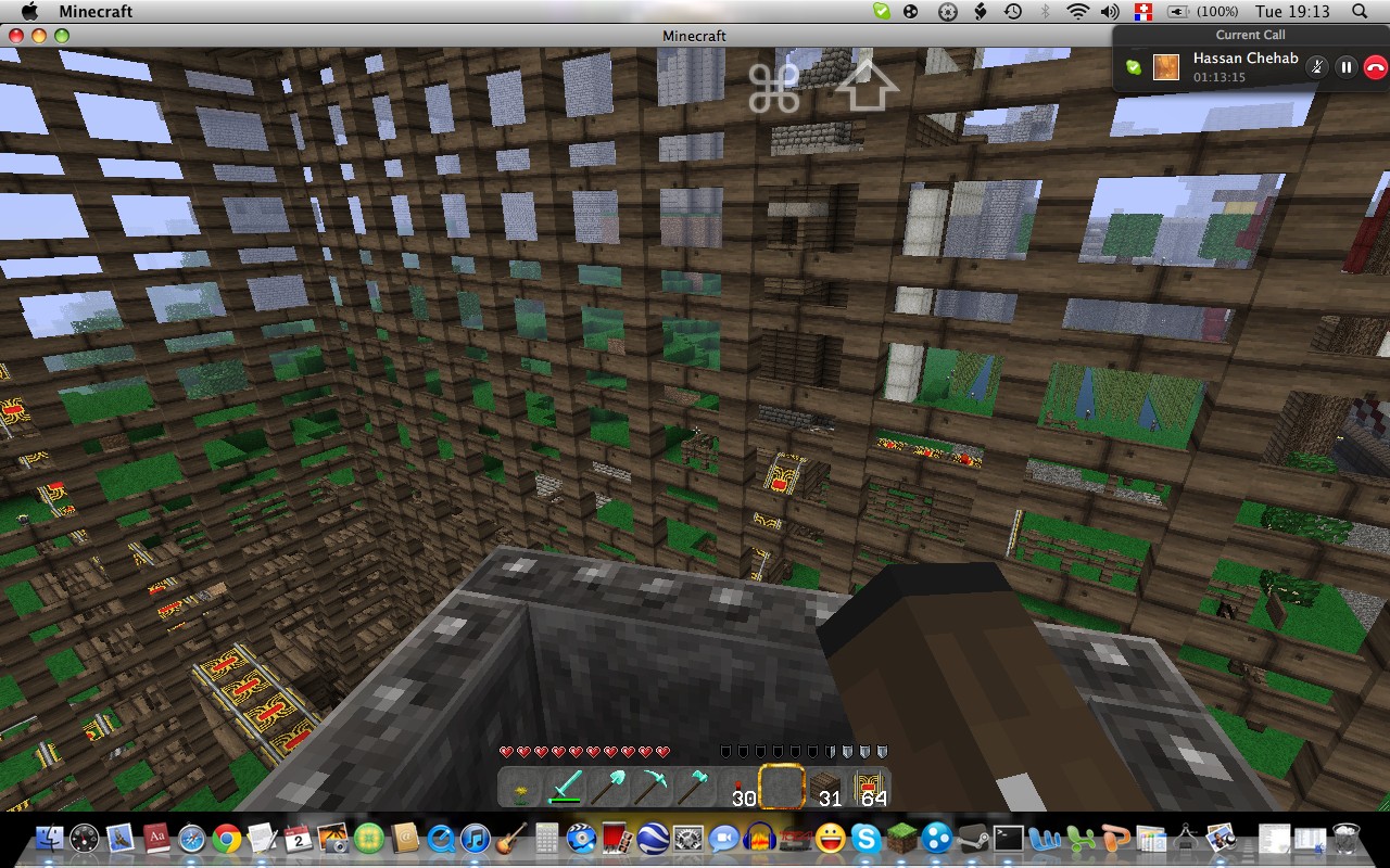 Powered Roller Coaster Minecraft Map